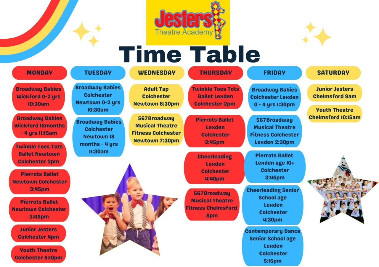 Essex Performing Arts | Jesters Theatre Academy